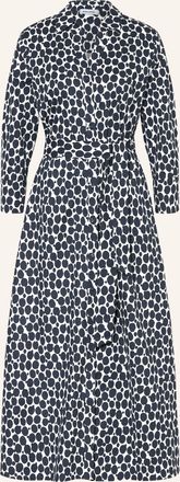 More & More More & More Hemdblusenkleid Mit 3/4-Arm blau