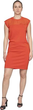 Karl Lagerfeld Femme, Robes, Orange, Taille: 38 FR Abito 518