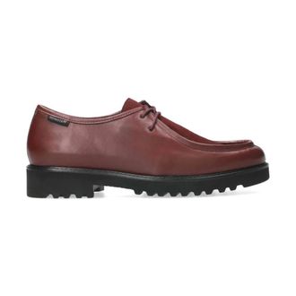 Mephisto Femme, Chaussures, Rouge, Taille: 42 1/2 EU Chaussure élégante à lacets avec amortisseur