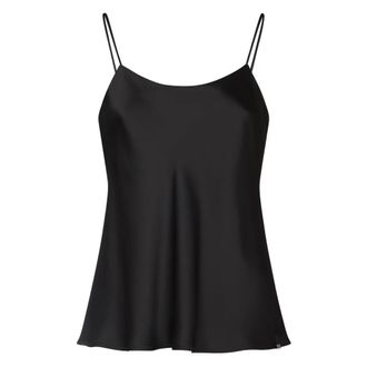 Herno Schwarzes Top f&uuml;r Stilvolles Aussehen - - Tops - Damen - Schwarzk - L