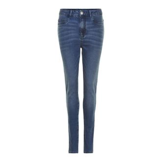In Front Slim Fit Denim Leggings in Blau - - Jeans - Damen - Blau - M