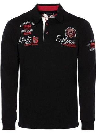 Carisma Poloshirt (1-tlg) mit Stickerei Explorer