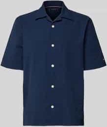 Tommy Hilfiger Relaxed Fit Freizeithemd aus Seersucker-Material