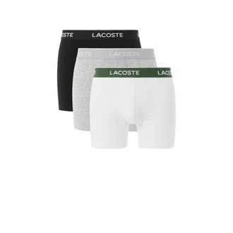 Lacoste Lot de 3 boxers en coton stretch