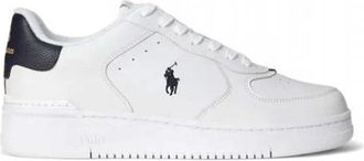 Ralph Lauren Homme, Chaussures, Blanc, Taille: 42 EU Mastr Ct Rib