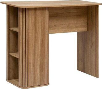 Atmosphera Esstisch Bar Colva Furnier mit Holzeffekt - L.120 cm Atmosphera cr&eacute;ateur dint&eacute;rieur