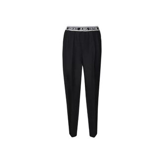 Versace Jeans Couture Pantalone Logo Elastico - - Trousers - Herren - Schwarzk - XL