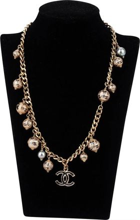 Chanel Halskette - Chanel CC Pearls Necklace - Gr. unisize - in Mehrfarbig - f&uuml;r Damen
