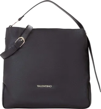 Valentino Peonies Re Hobo Bag Nero