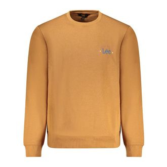 Lee Homme, Sweatshirts et sweats &agrave; capuche, Brun, Taille: S SweaT-shirt &agrave; manches longues