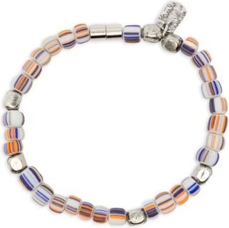Paul Smith Homme, Accessoires, Multicolore, Taille: ONE Size Stripe Bead Bracelet