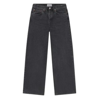 A Gold E Low Rise Loose - - Jeans - Damen - Grau - W25