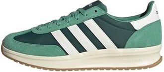 adidas Homme Run 70S 2.0 Shoes, Collegiate Green/Core White/Semi Court Green, 41 1/3 EU