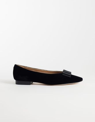 Ralph Lauren Audri Ballerinas in Schwarz