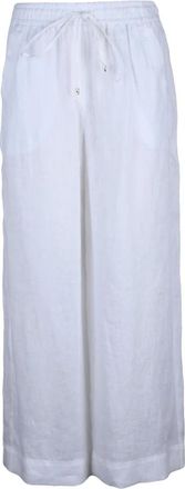 Marella Femme, Pantalons, Blanc, Taille: 38 FR Mattino Wide Pantalons