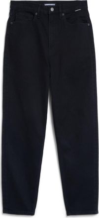 Armedangels Damen Mom Jeans recycelter Baumwoll Mix Comfort Stretch MAIRAA Mom Fit Black
