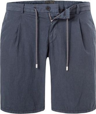 Hiltl Herren Bermudashorts blau Baumwolle