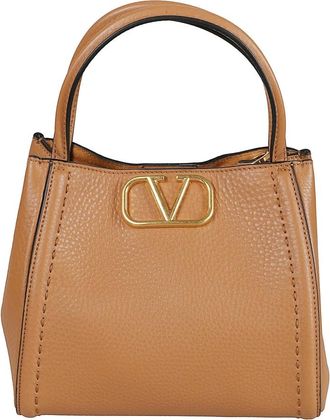 Valentino Garavani Femme, Sacs, Brun, Taille: ONE Size Alltime Medium Handbag