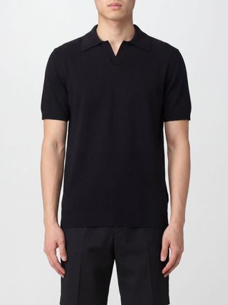 Roberto Collina Polo Homme couleur Noir