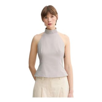 Remain &Auml;rmelloses Oberteil - - Tops - Damen - Grau - L