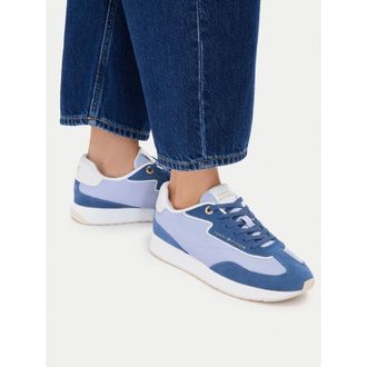 Tommy Hilfiger Sneakers Tommy Hilfiger Th Retro Runner Mix FW0FW09410 Blau