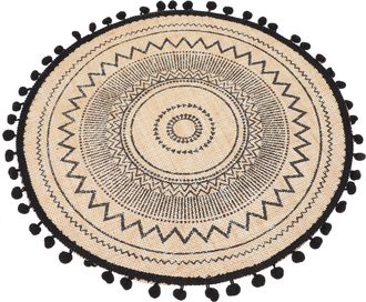 BESPORTBLE Dekoratives Platzset aus Verdicktem Jute 40cm Hitzebest&auml;ndige rutschfeste Tischunterlage f&uuml;r Esszimmer und K&uuml;che