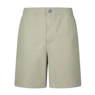 A.P.C. Baumwollshorts mit Taschen und Rei&szlig;verschluss - - Shorts - Herren - Gr&uuml;n - M