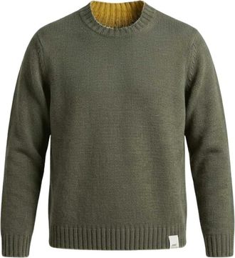 Bob Pull &agrave; col rond Belfast - Homme - Pulls - Vert - Taille: 2XL