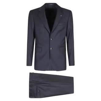 Tagliatore Single Breasted Suits - - Suits - Herren - Blau - 2XL
