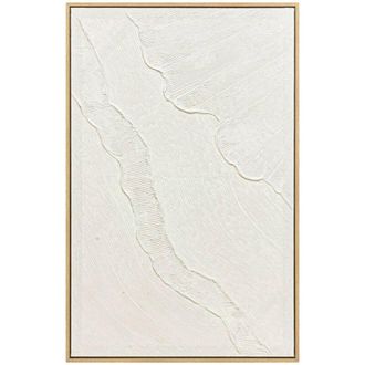 Atmosphera Atmosphera - 3D-Wanddeko Kohana Weiß 116x75cm créateur dintérieur