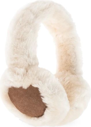 UGG Ugg, Femme, Accessoires, Beige, Taille: ONE Size Cache-oreilles Bluetooth en peau de mouton