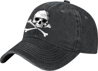 Generic Chapeau De Sport Cr&acirc;ne De Diamant Chapeau De Soleil R&eacute;glable Casquette Trucker Classique Casquette De Baseball pour Camping Voyages Sports De Plein Ai