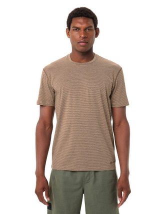 Vaude T-Shirt Mens Mineo Striped T-Shirt II (1-tlg) schnelltrocknendes und funktionelles Shirt