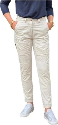 Aeronautica Femme, Pantalons, Blanc, Taille: 38 FR Pantalon Anti-G