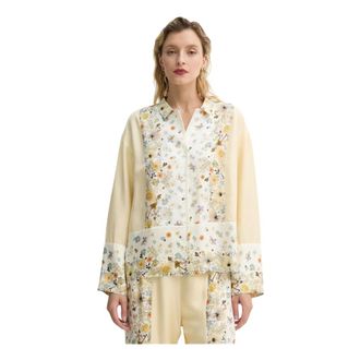 Munthe Faiza Shirt - Femme - Blouses et Chemises - Beige - Taille: 40 FR