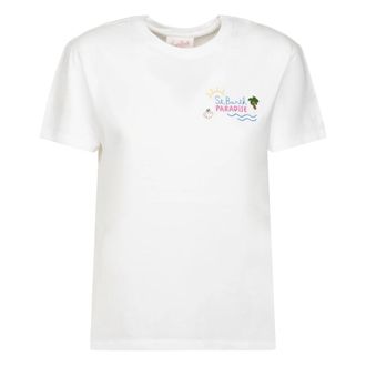 MC2 Saint Barth Emilie Cotton T-shirt - - Tops - Damen - Wei&szlig; - M