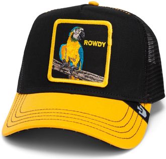 Goorin Brothers Trucker Cap The Rowdy Bird Black Schwarz Gelb, Size:OneSize