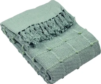 furn. Motti Wurf, Polyester Baumwolle, Seafoam, 130 x 180cm