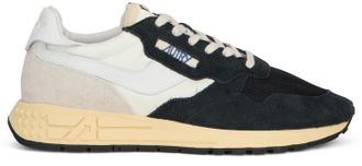 Autry Mens Sneakers Reelwind Black Suede Nylon Trainers