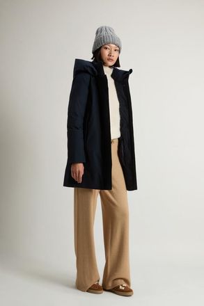 Woolrich Damen Wasserdichter Marshall Parka aus GORE-TEX Blau Größe XXL