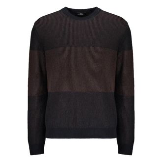 Herno Rundhalspullover - - Knitwear - Herren - Blau - L