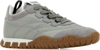 Miu Miu Allacciate Sneaker - Gray
