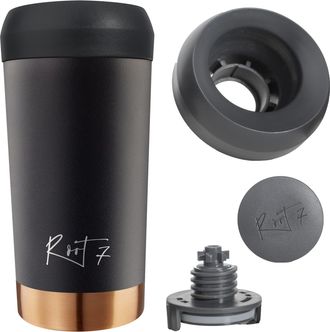 Root7 Coffee Thermobecher 360ml Auslaufsicher - Isolierbecher Tee Becher, Termokaffeebecher To Go, Keramikbeschichtung, Kaffee Thermo Becher, Coffee Cup - T