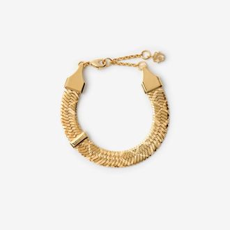 Burberry Bracelet &agrave; gravure Check