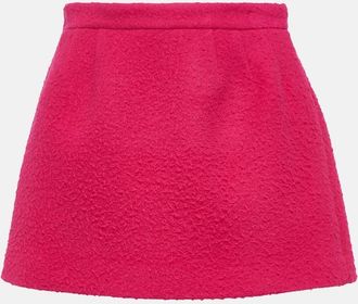 Red Valentino Minirock aus Schurwolle