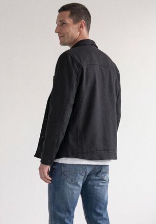 Street One Men Kurzjacke aus softem Materialmix