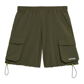 Barrow Barrow, Homme, Shorts, Vert, Taille: S Short Gabardine