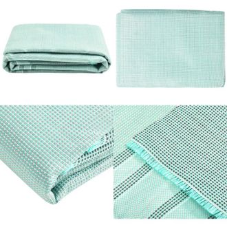 vidaXL Zeltteppich 400x300 cm Gr&uuml;n - Campingmatten - Zeltt&uuml;cher - Garten Teppiche - Outdoor Teppich - Wasserabweisend - Home & Living