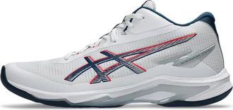 Asics Homme, Chaussures, Blanc, Taille: 43 1/2 EU Netburner Ballistic FF MT 4