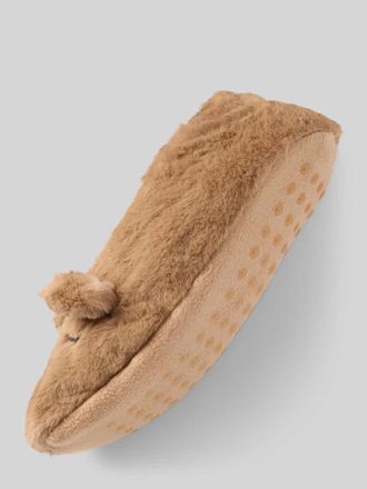 Capelli Kuschelsocken mit Zier-Applikationen und Noppen